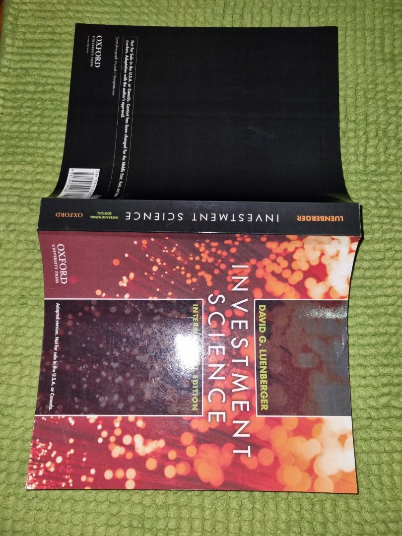 Investment Science - International Edition - David G. Luenberger ...