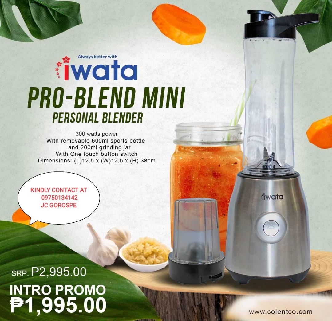 IWATA PRO BLENDER MINI, TV & Home Appliances, Kitchen Appliances, Juicers, Blenders & Grinders ...