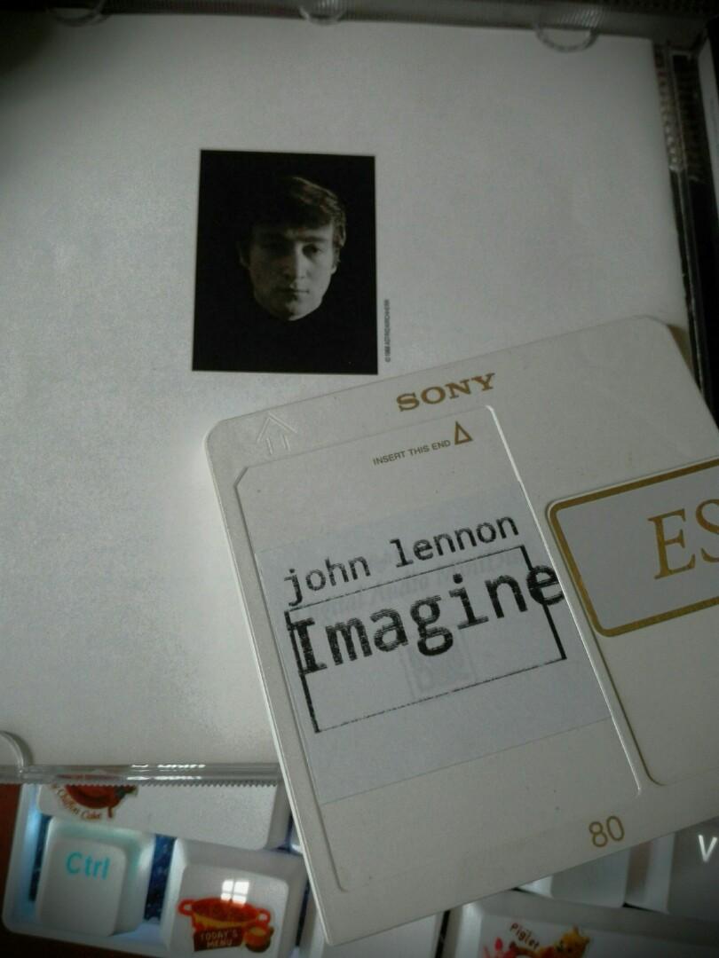 John Lennon - Imagine CD and MD version [recorded on Sony ES premium ...