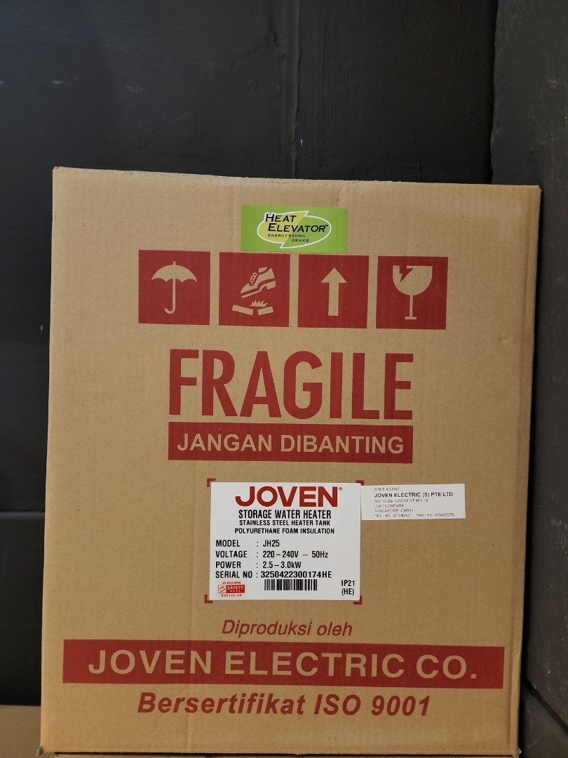 Joven 25 litres storage heater, Furniture & Home Living, Bathroom ...