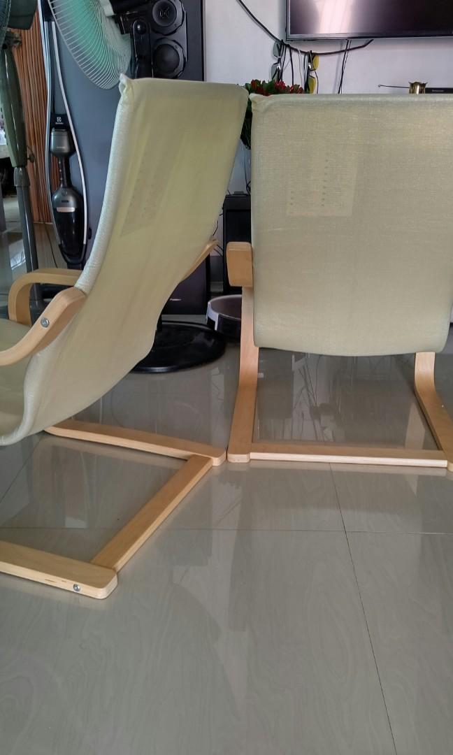 2 Kids chair Ikea poang for 2k, Babies & Kids, Baby Nursery & Kids ...