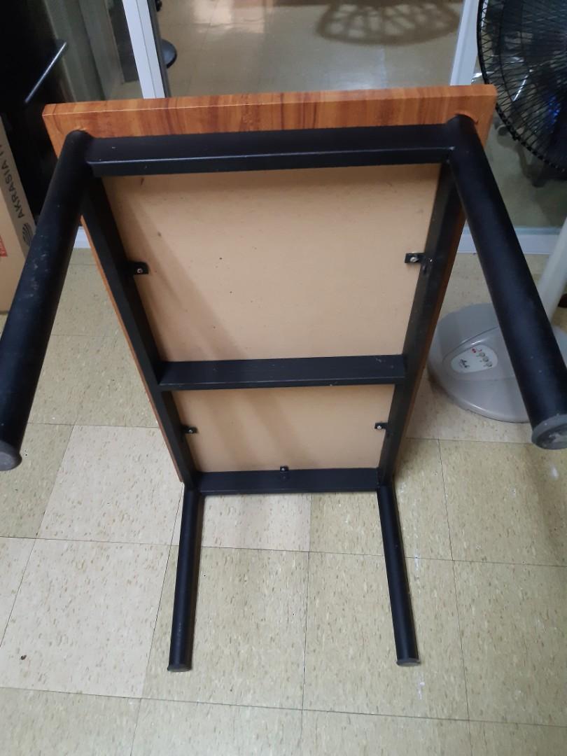 Laminated wooden center table, Furniture & Home Living, Furniture ...