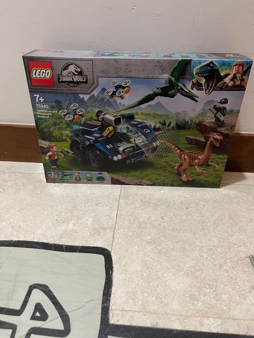 LEGO 75940 Gallimimus and Pteranodon Breakout, Hobbies & Toys, Toys ...
