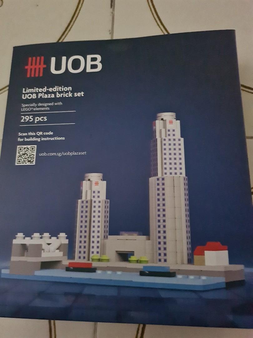 Limited edition Lego UOB Plaza brick set, Hobbies & Toys, Toys & Games ...