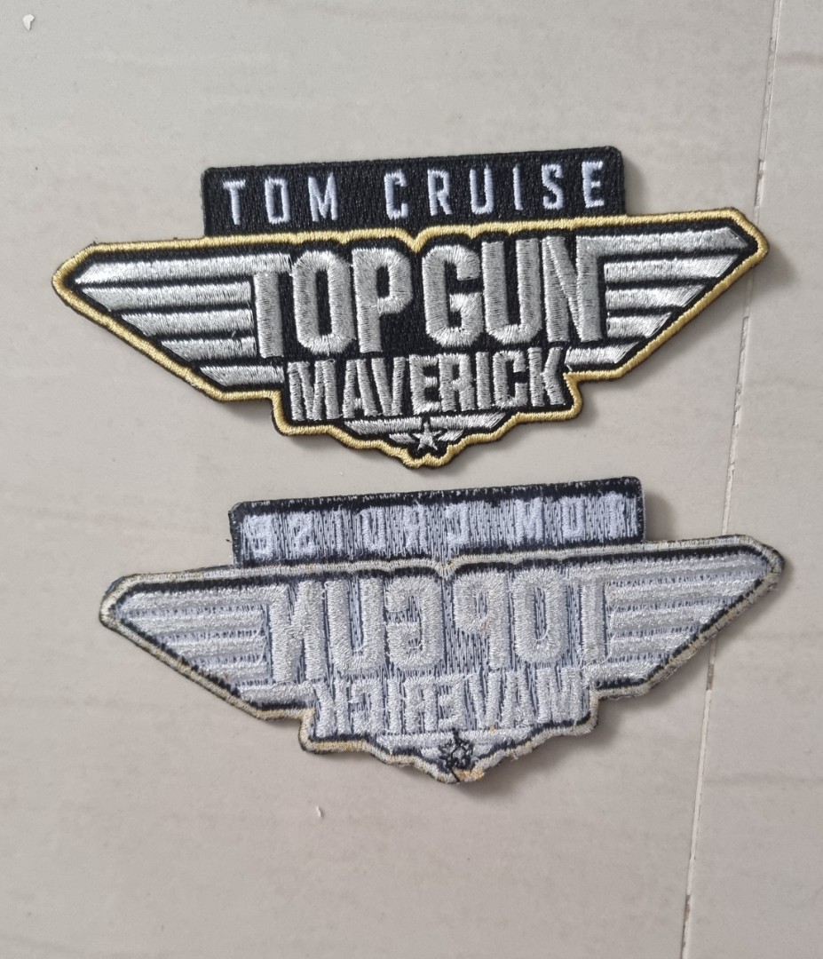 Limited Edition Top Gun Maverick Fabric Patch, Hobbies & Toys ...