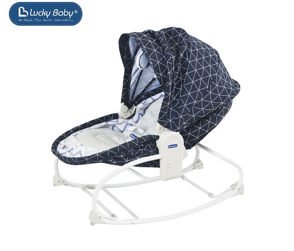 Lucky Baby 3 in 1 Rocker Sleeper Chair, Babies & Kids, Baby Nursery ...