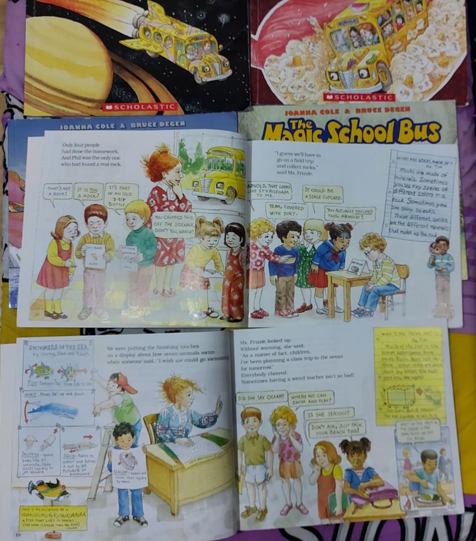 Magic school bus CD set, 興趣及遊戲, 書本 & 文具, 小說 & 故事書 - Carousell