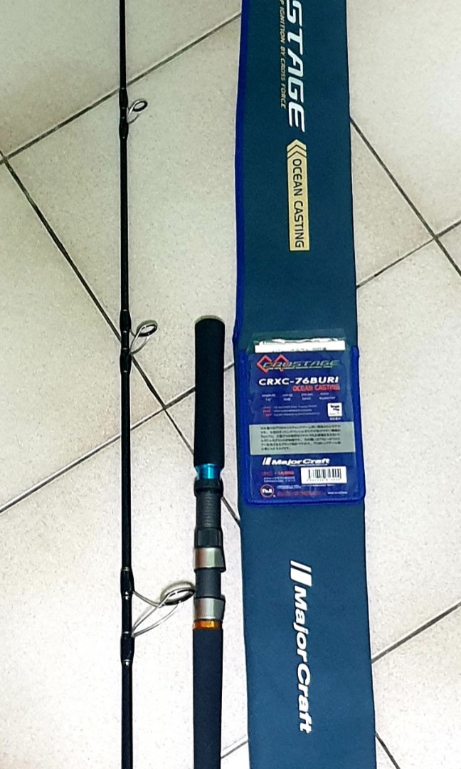 MajorCraft Crostage CRXC-76BURI, Sports Equipment, Fishing on Carousell