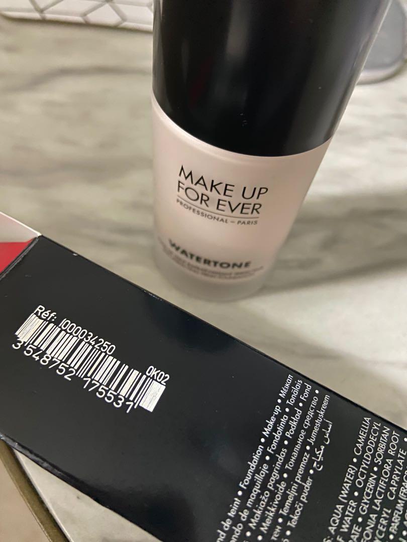 Make Up For Ever Watertone Foundation Exp Oct 2023 Beauty 9608