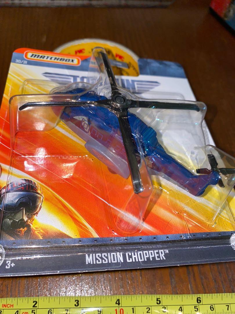 Matchbox top gun maverick mission chopper , Hobbies & Toys, Toys ...