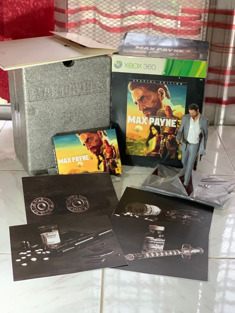 Max Payne 3 - Xbox 360 (Special Edition), Hobbies & Toys, Toys & Games ...