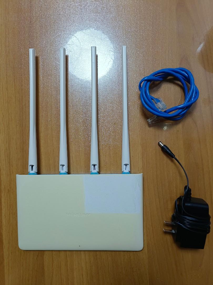 Mercury router 薄荷路由器 D12G 1200M 11AC, 電腦＆科技, 電腦周邊及配件, Wifi及上網相關產品 ...