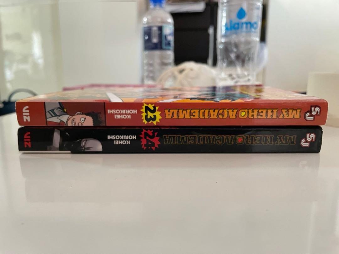 MHA (BNHA) manga vols 21-24, Hobbies & Toys, Books & Magazines, Comics ...