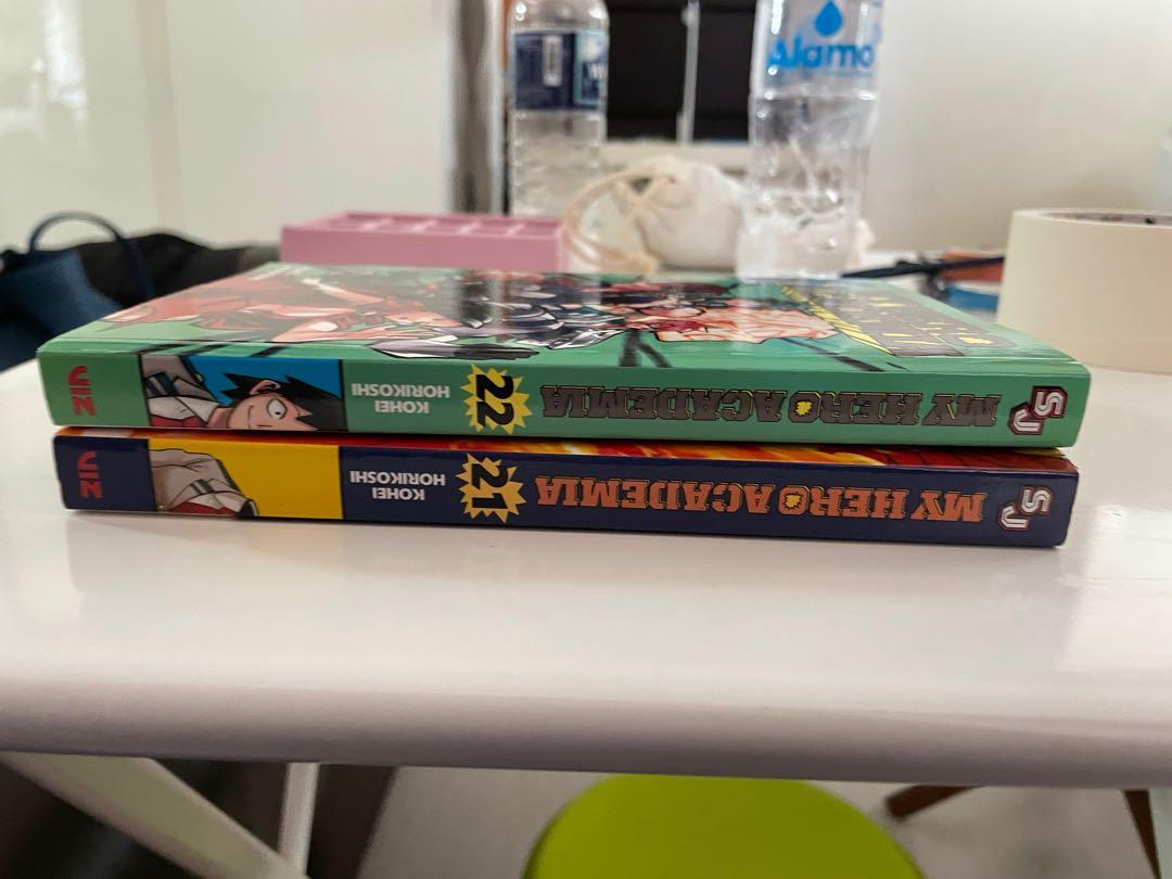 MHA (BNHA) manga vols 21-24, Hobbies & Toys, Books & Magazines, Comics ...