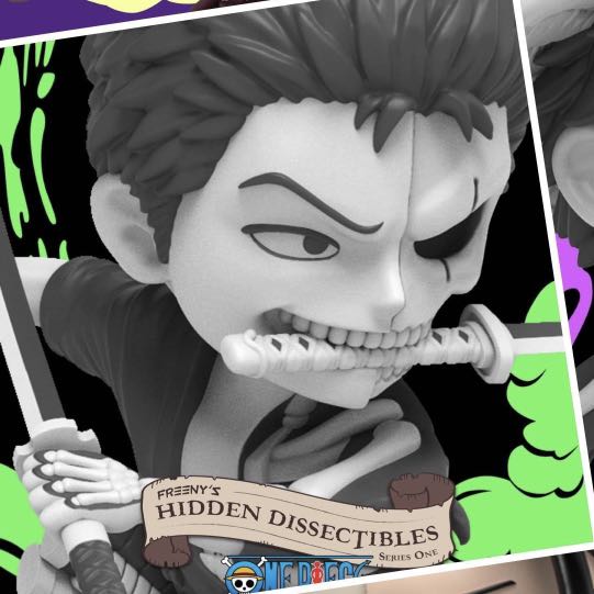 Mighty Jaxx Hidden Dissectibles: One Piece (Series One) - Rare #2 Zoro ...