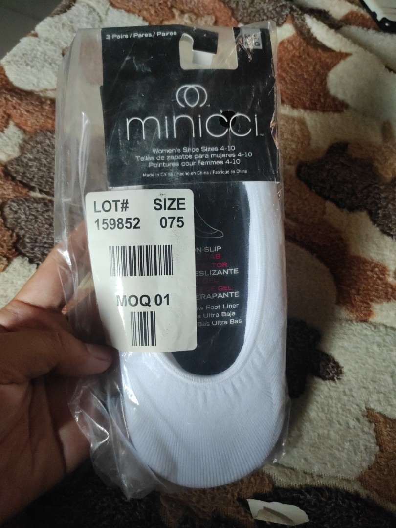Minicci Womens Foot Cover 3 pairs, Women's Fashion, Watches ...