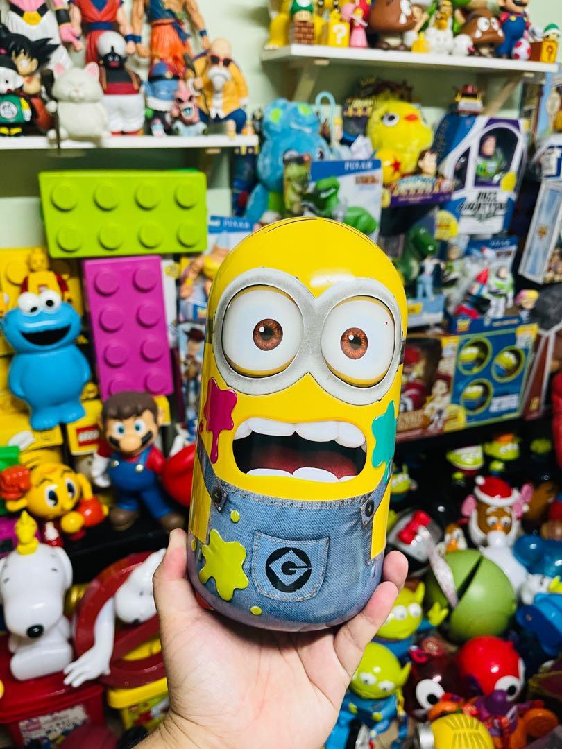 Minion tin splash limited edition storage container universal studio ...