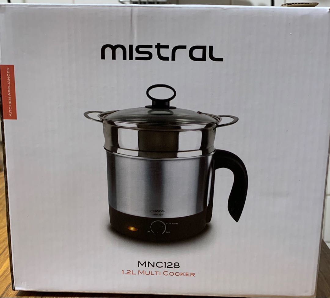 Mistral mnc 128 multi cooker (1.2l), TV & Home Appliances, Kitchen ...