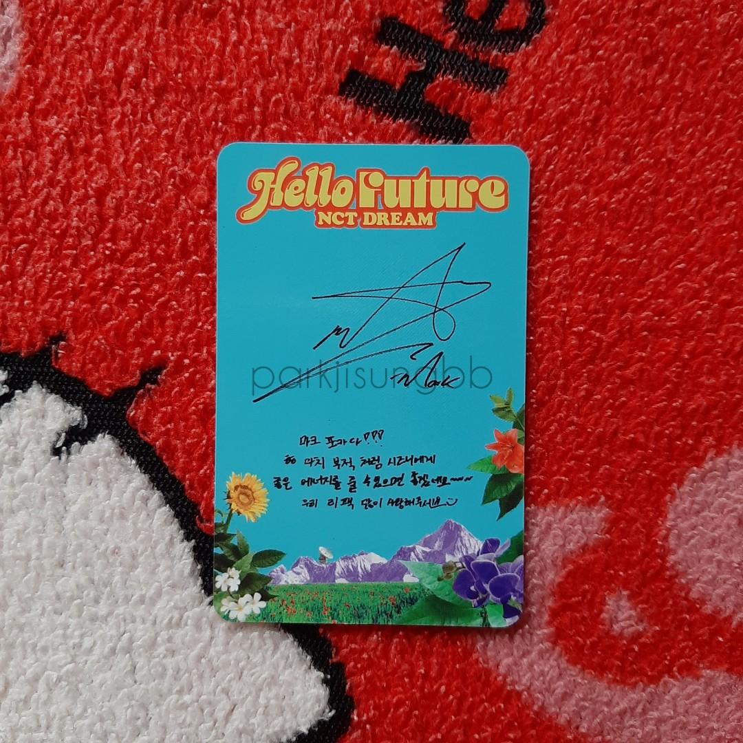 NCT Dream Hello Future Mark Future Kihno PC with/without Kihno Kit ...