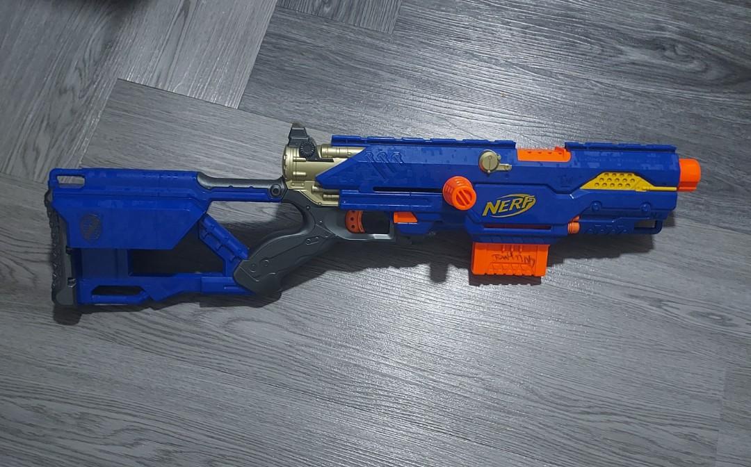 Nerf rifle, Hobbies & Toys, Toys & Games on Carousell