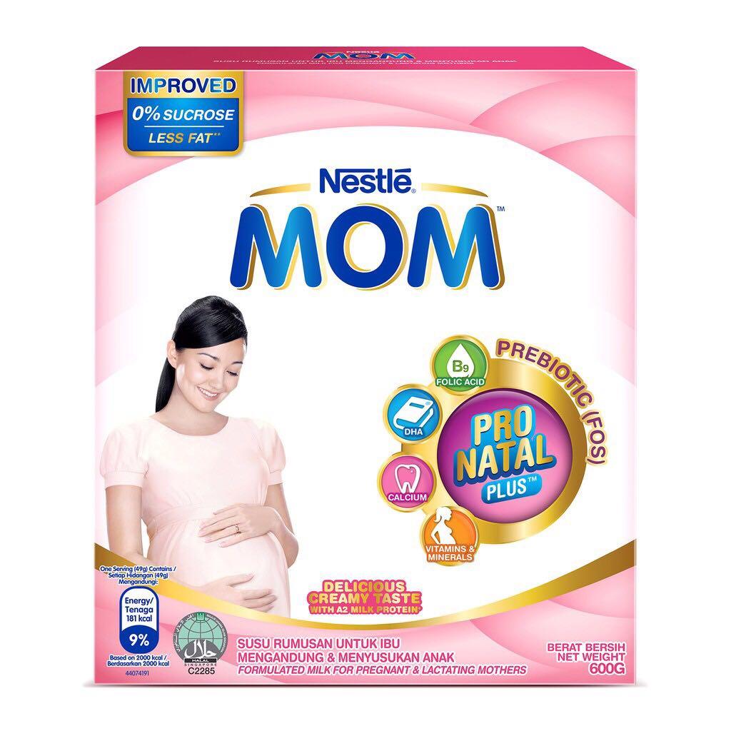 Nestle Mom - Formulated milk for pregnant and lactating mothers (600g ...
