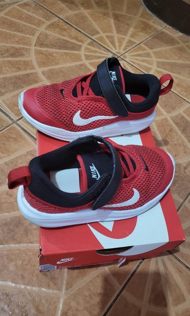 Nike red shoes size 9c, Babies & Kids, Babies & Kids Fashion on Carousell
