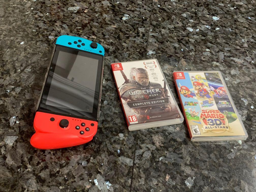 nitendo switch set, Video Gaming, Video Game Consoles, Nintendo on ...
