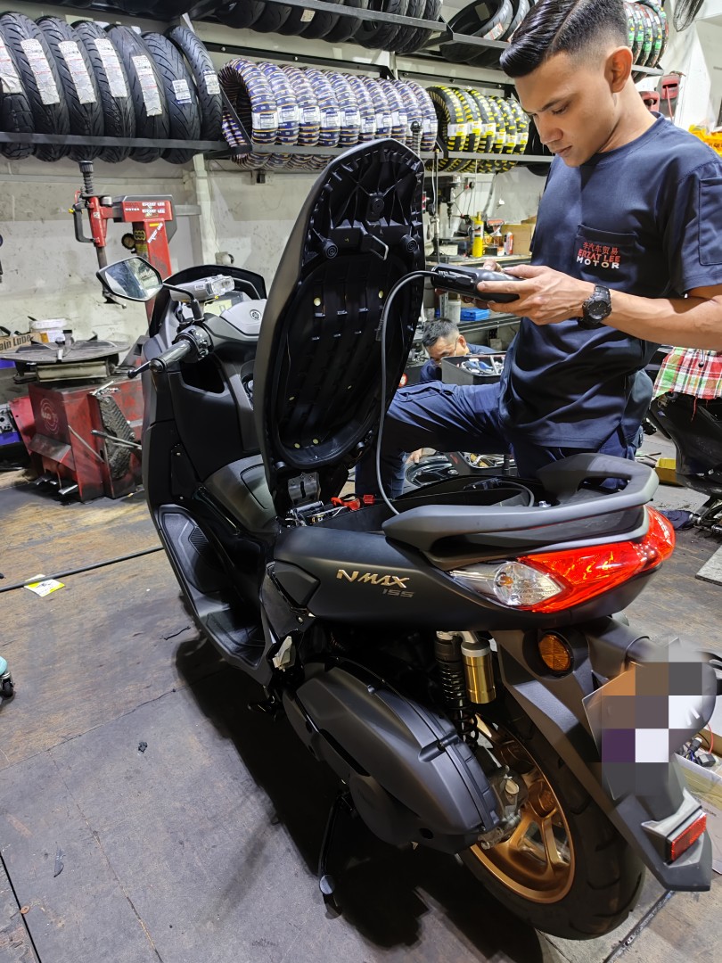 Nmax V2 Diagnose, Motorcycles, Motorcycle Accessories on Carousell