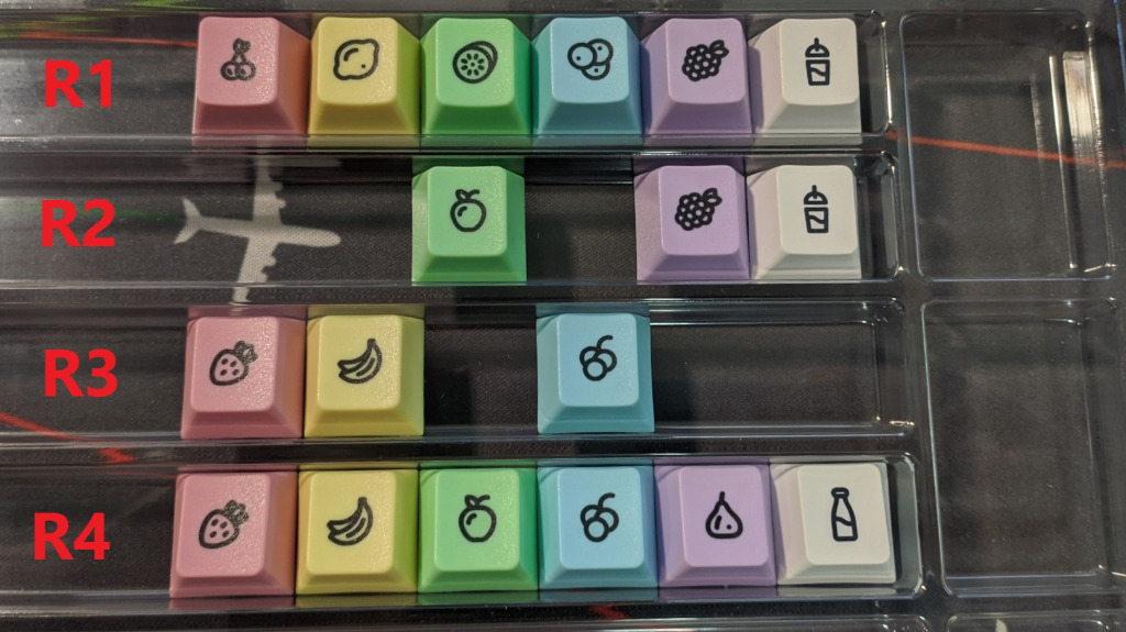Novelkeys Milkshake Keycaps Partial Set, Computers & Tech, Parts ...