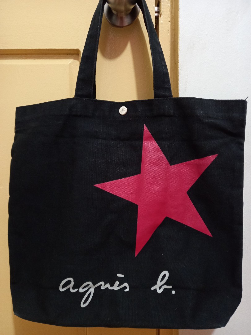 Original AGNES B large tote bag, Women's Fashion, Bags & Wallets, Tote ...