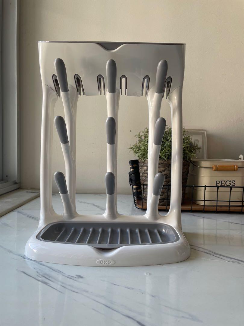 OXO milk bottle drying rack, Babies & Kids, Nursing & Feeding ...