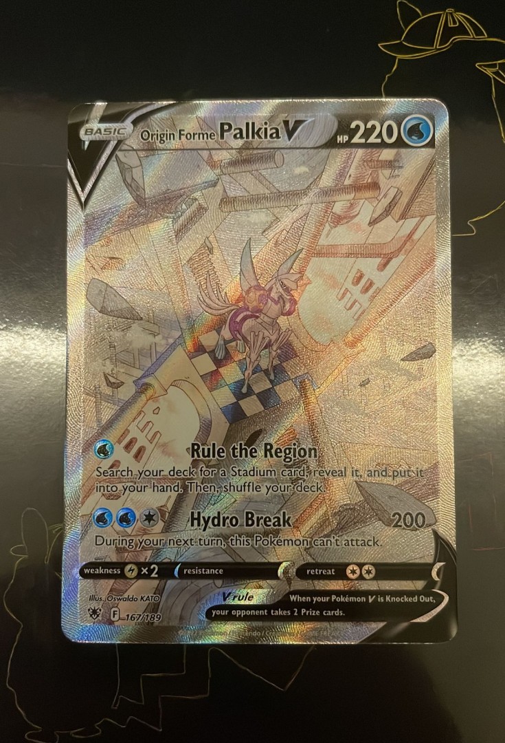 PALKIA V AA, Hobbies & Toys, Toys & Games on Carousell