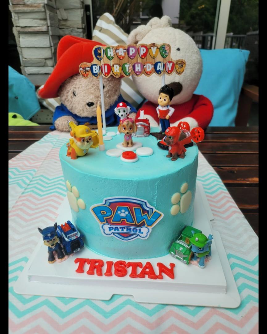 Paw petrol theme cake, Food & Drinks, Homemade Bakes on Carousell