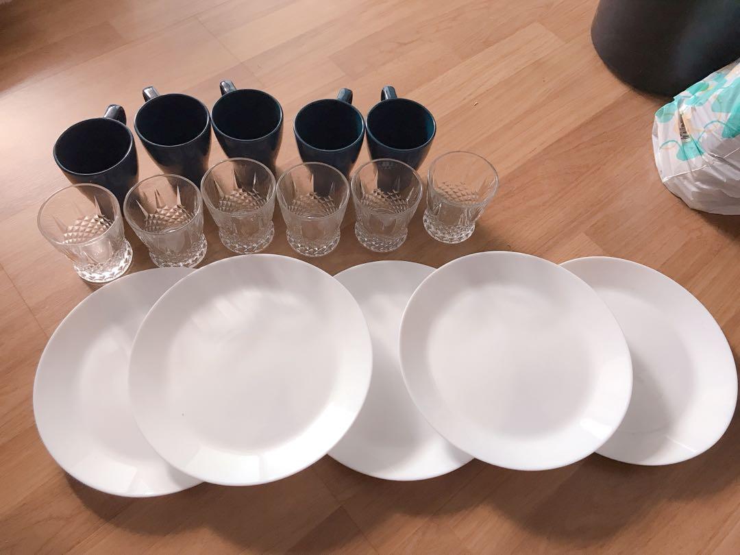 Pinggan cawan ikea, TV & Home Appliances, Kitchen Appliances, Other ...