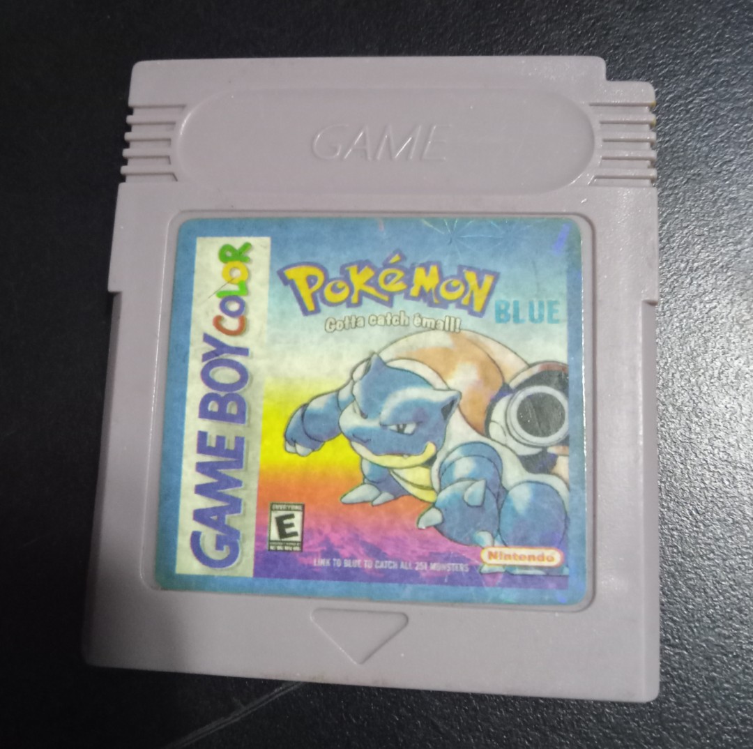 Pokemon Blue Nintendo Gameboy Color, Hobbies & Toys, Memorabilia ...