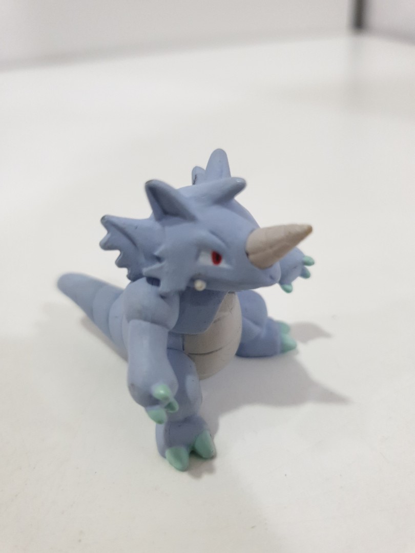 Pokemon mini figure- Rhydon, Hobbies & Toys, Toys & Games on Carousell