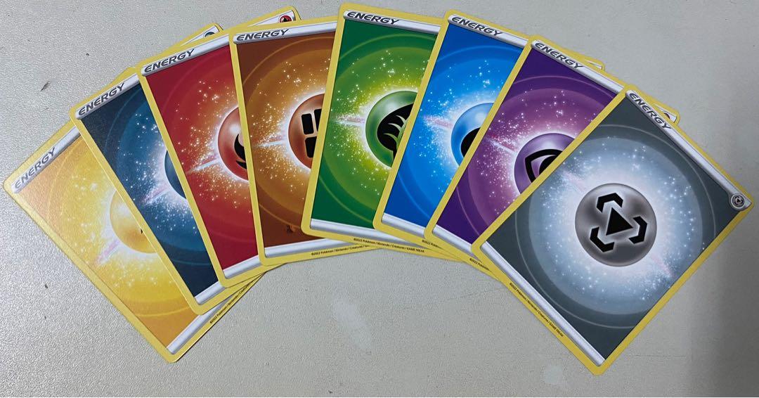 Pokémon TCG Energy Cards, Hobbies & Toys, Toys & Games on Carousell