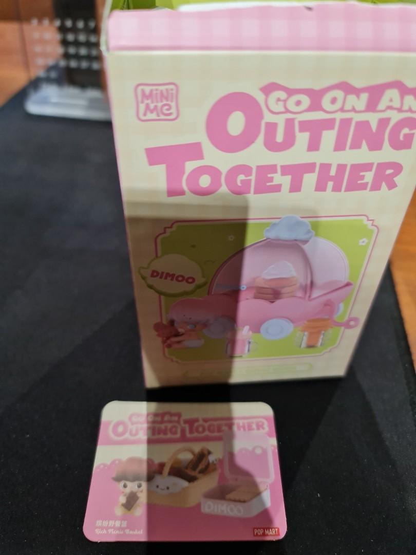 Popmart Go on an outing together dimoo - rich picnic basket, Hobbies ...