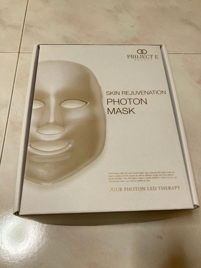 Project E LED Photon Mask, Beauty & Personal Care, Face, Face Care on ...