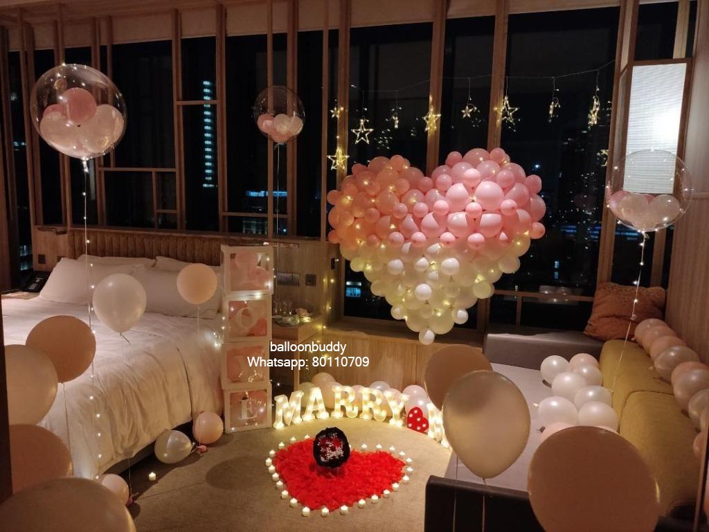 Proposal room decoration setup, Hobbies & Toys, Stationery & Craft ...