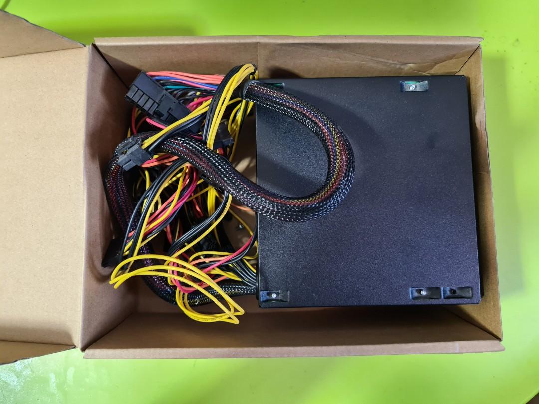 PSU TRUE RATED power supply 80+ 500w YGT, Computers & Tech, Parts ...