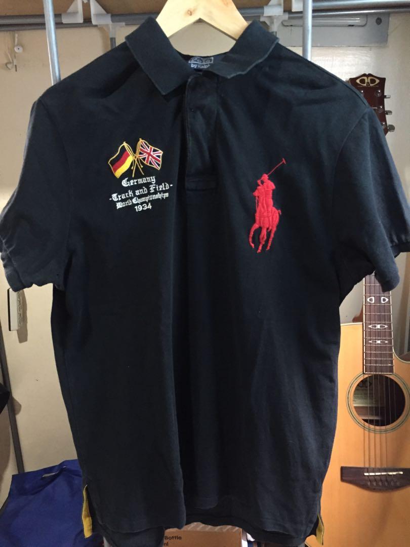Ralph Lauren Germany big pony polo shirt, Men's Fashion, Tops & Sets, Tshirts & Polo Shirts on ...
