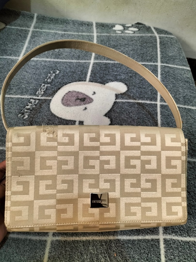 Rare Givenchy Cream Canvass, Luxury, Bags & Wallets on Carousell