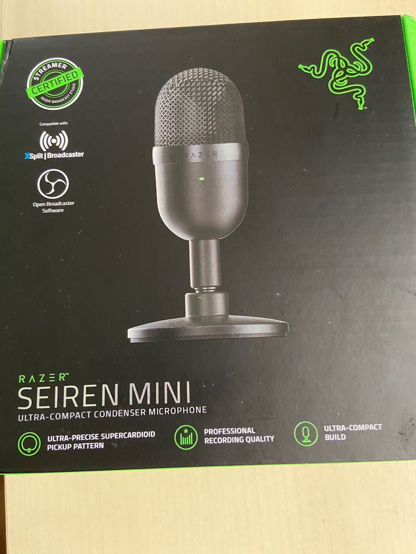 Razer Seiren Mini (Original), Audio, Microphones on Carousell