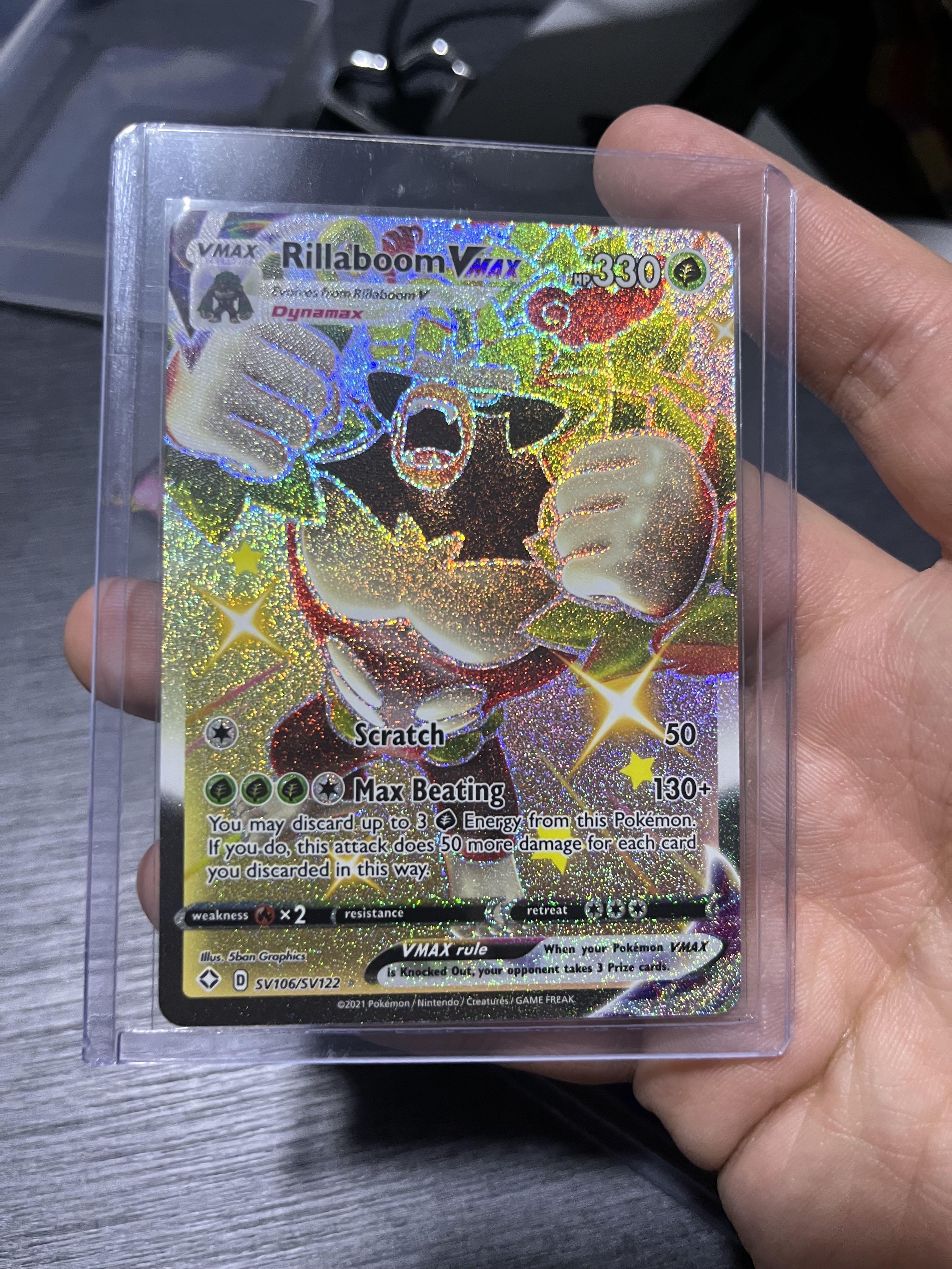 Rillaboom VMax, Hobbies & Toys, Toys & Games on Carousell