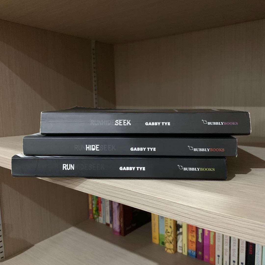 RUN HIDE SEEK storybook, Hobbies & Toys, Books & Magazines, Fiction ...