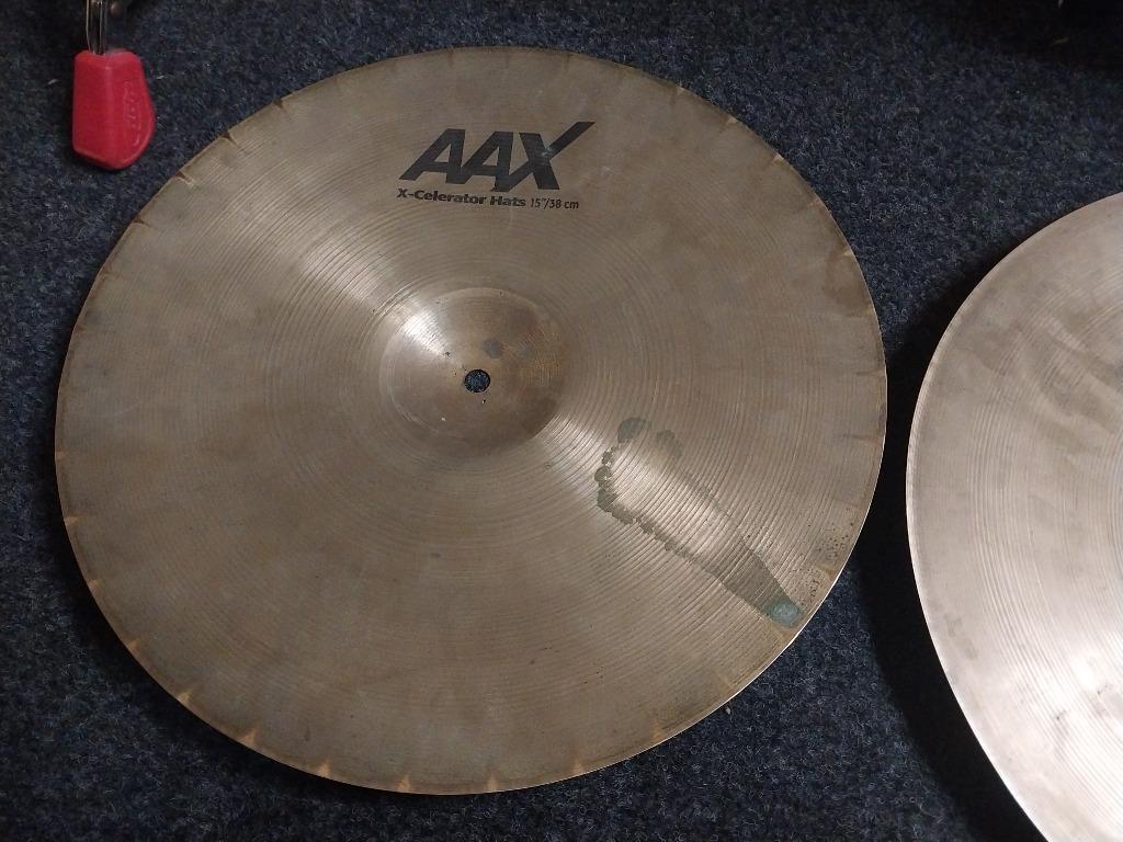 Sabian AAX X-Celerator 15" Hi Hats (B20), Hobbies & Toys, Music & Media, Musical Instruments on ...