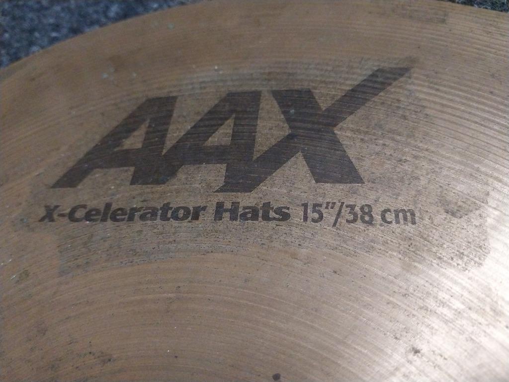 Sabian AAX X-Celerator 15" Hi Hats (B20), Hobbies & Toys, Music & Media, Musical Instruments on ...