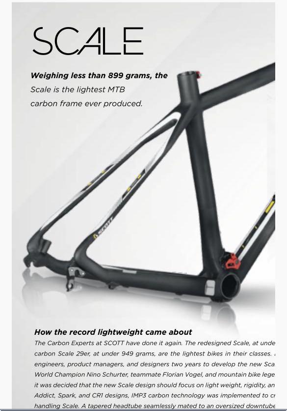 (Carbon) 29” Scott Scale 900 premium, Sports Equipment, Bicycles ...