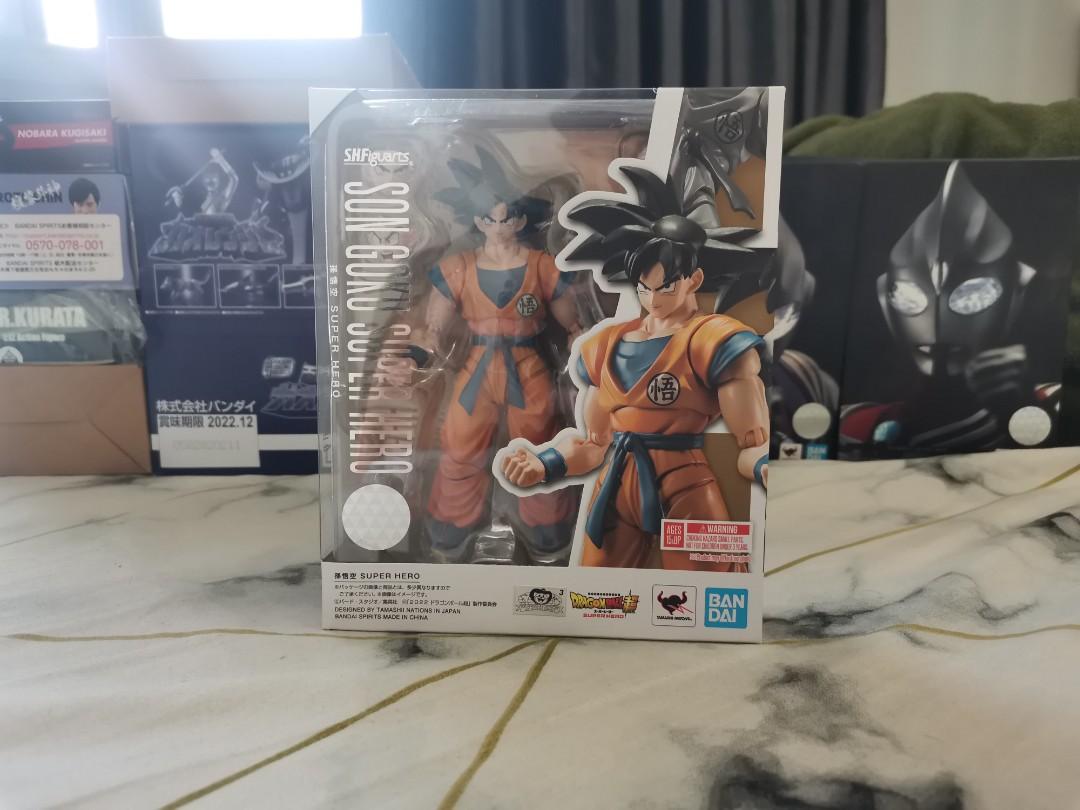SHF S.H.FIGUARTS DRAGON BALL SUPER SON GOKU-SUPER HERO MOVIE-, Hobbies ...